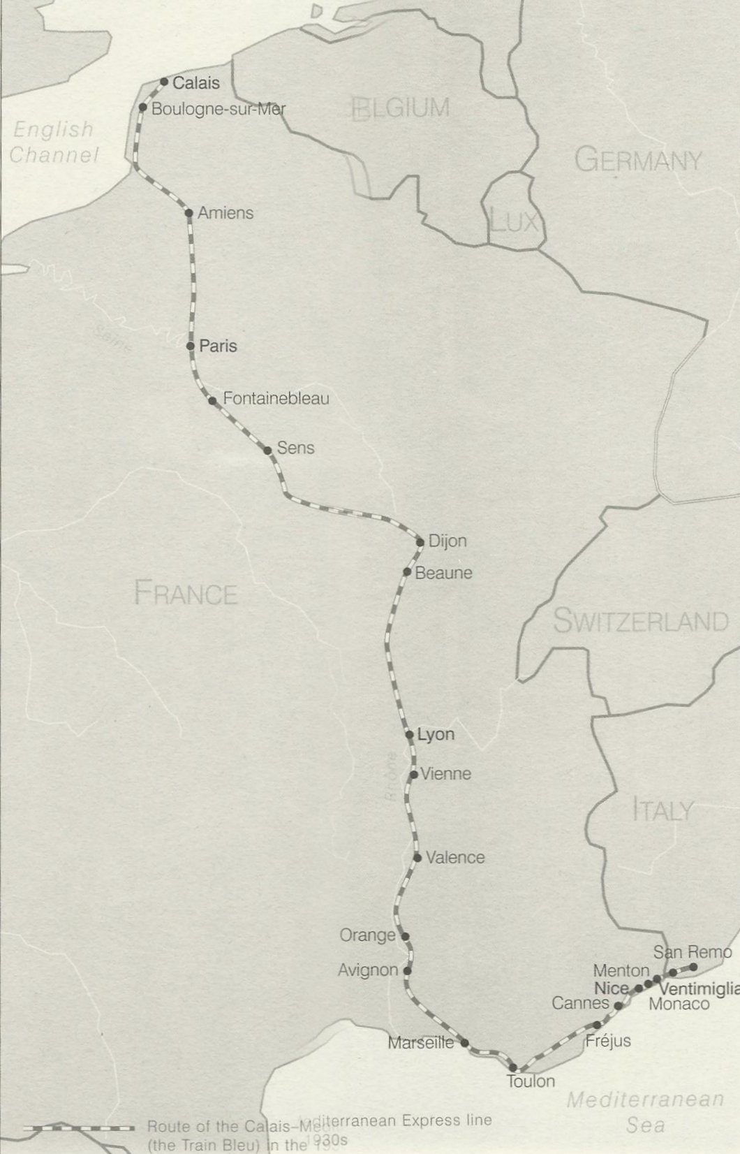 LE TRAIN BLEU | Simanaitis Says