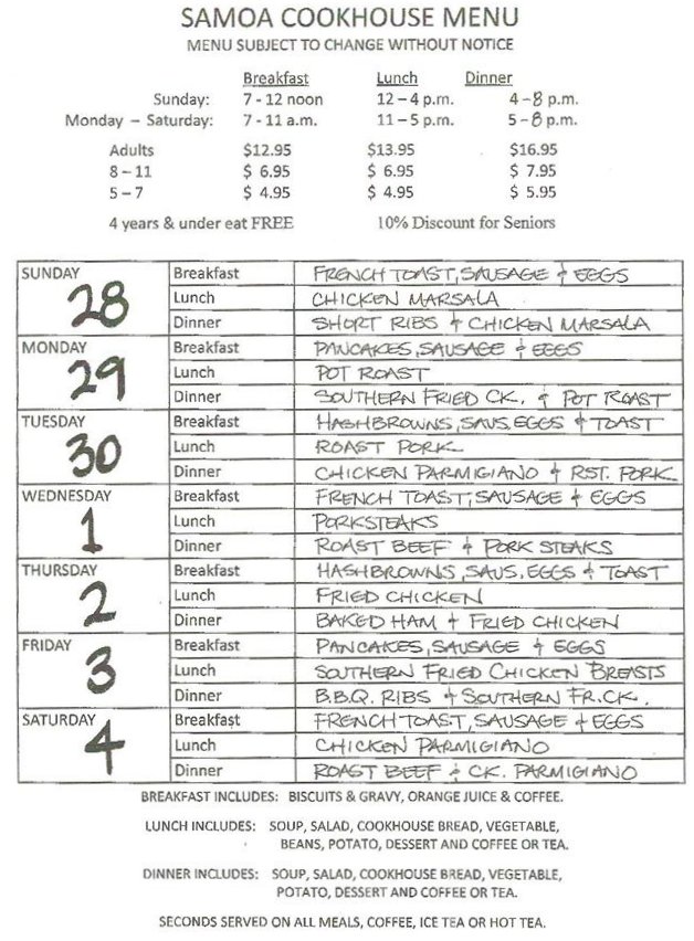 FAMILY-STYLE DINING | Simanaitis Says