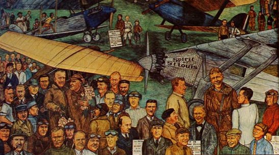 ALINE RHONIE—GOLDEN-AGE AVIATRIX AND MURALIST | Simanaitis Says