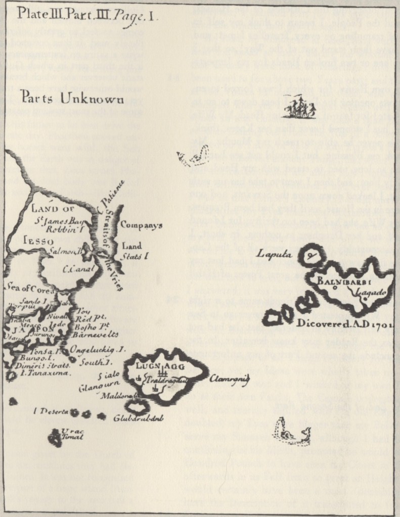 A VOYAGE TO LAPUTA, BALNIBARBI, LUGGNAGG, GLUBBDUBDRIB, AND JAPAN PART ...