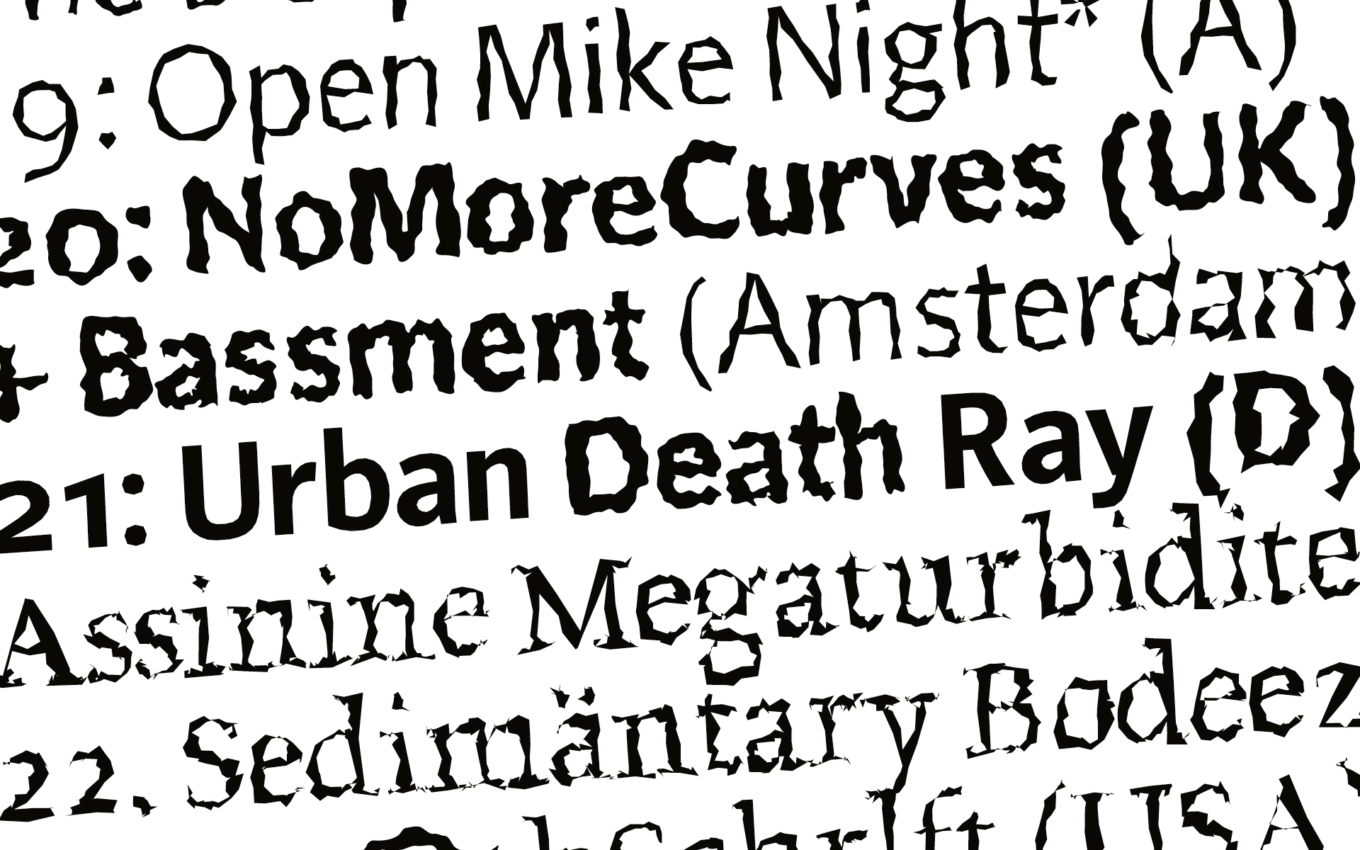 BEOWOLF—A DIGITALLY UNRULY TYPEFACE (FOR A WHILE, THAT IS) | Simanaitis ...