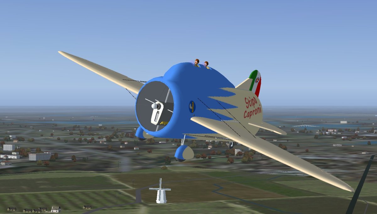 FLIGHT-SIM STIPA-CAPRONI | Simanaitis Says